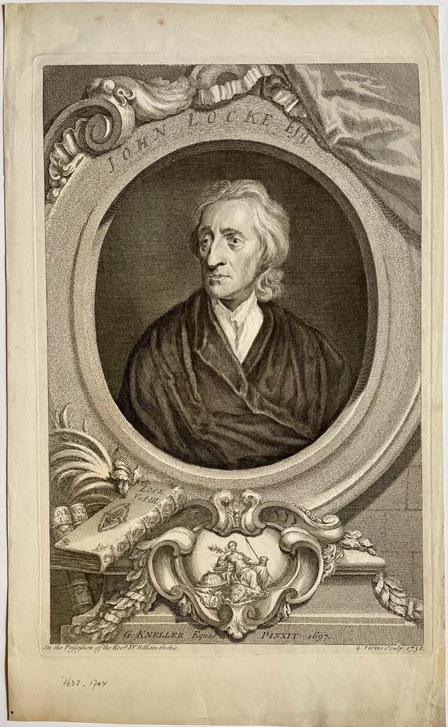 Portrait Print John Locke Portrait Print John Locke